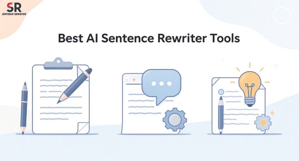 Best AI Sentence Rewriter Tools in 2025: Features Compared